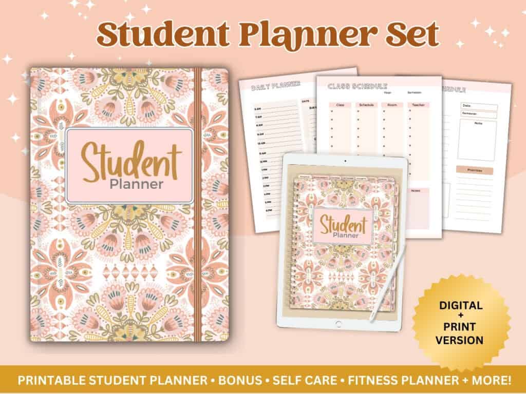 Digital Student Planner Set | Cali Girl Digital