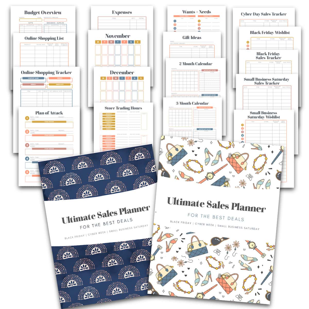 Ultimate Sales Tracker Planner | Cali Girl Digital