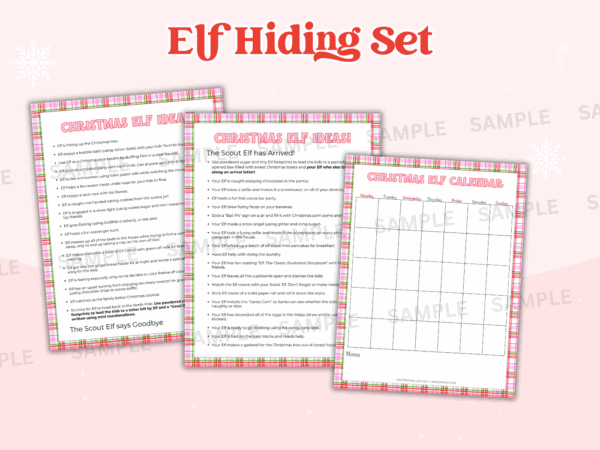 Ultimate Christmas Elf Holiday Bundle | Cali Girl Digital