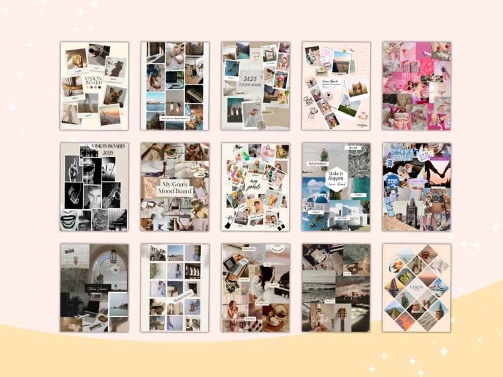 Dream Life Vision Board Kit | Cali Girl Digital