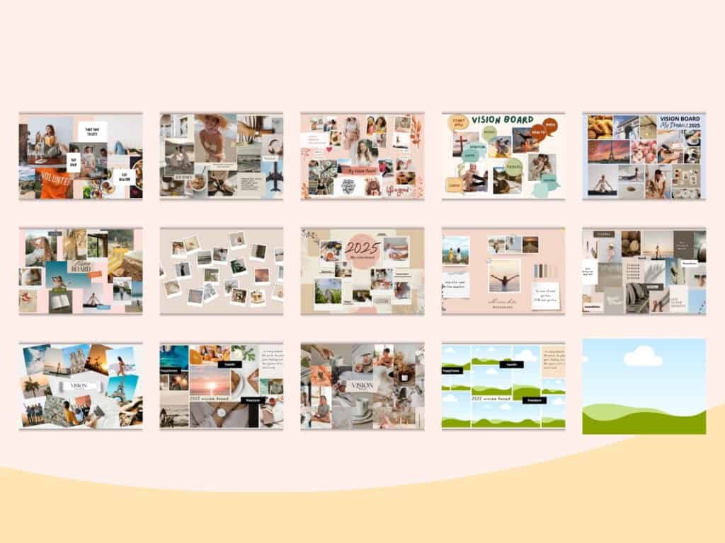 Dream Life Vision Board Kit | Cali Girl Digital