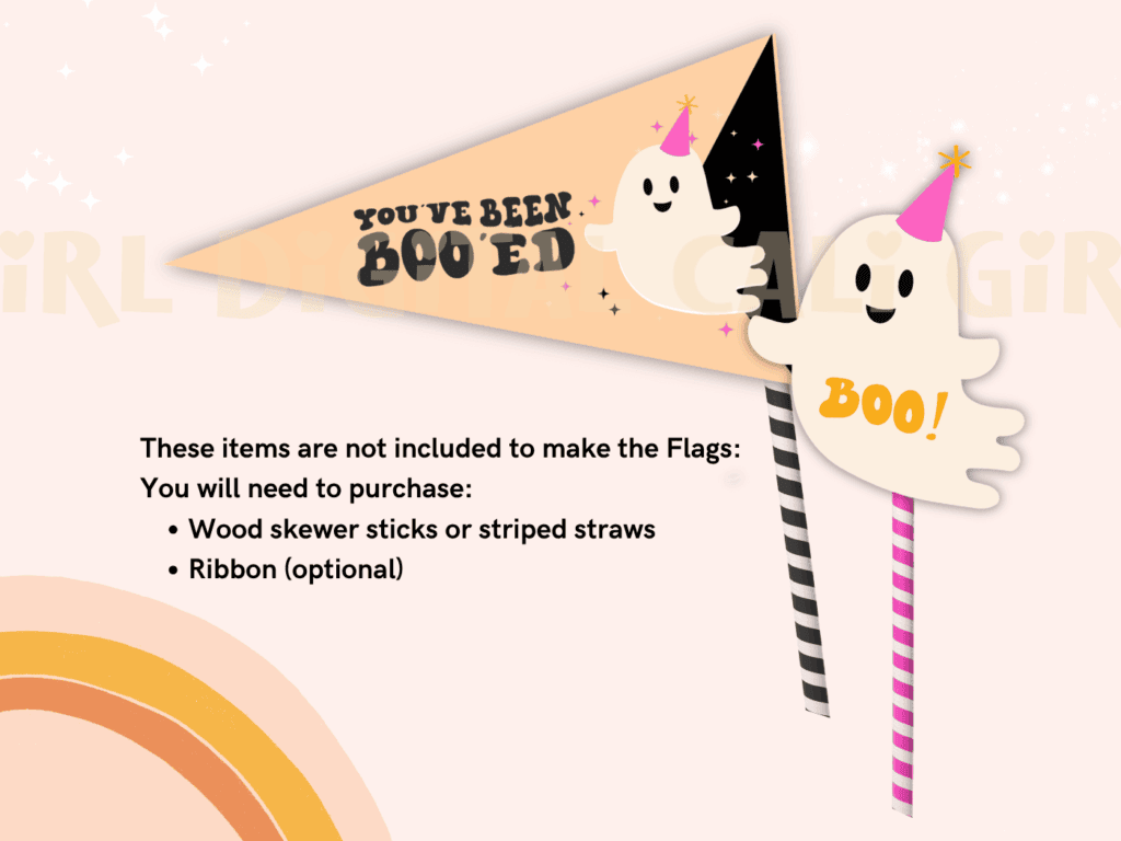 You've Been Booed Boo Basket Set | Cali Girl Digital